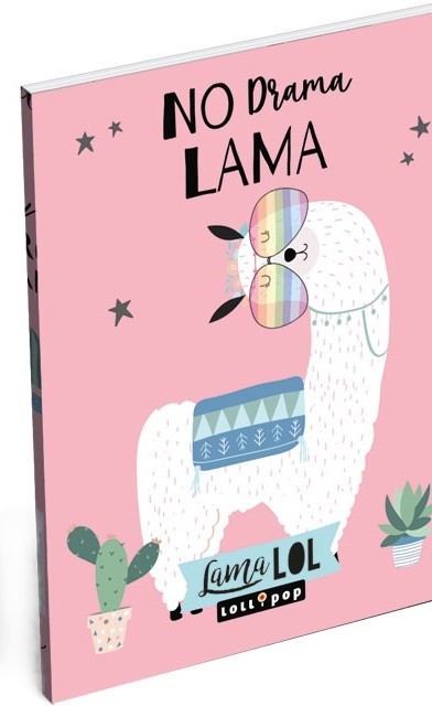 Тефтер Lizzy Card- Lama LOL, формат A7 | Ozone.bg