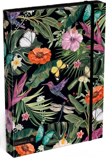 Кутия с ластик Lizzy Card A4 - Night, Cornell | Ozone.bg