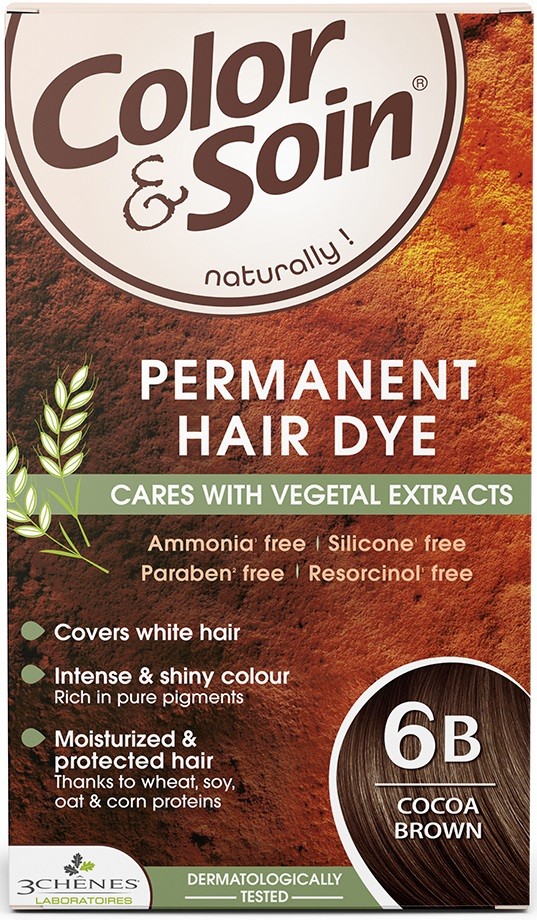 3 Chenes Color & Soin Боя за коса, 6B Какаово кафяв цвят | Ozone.bg