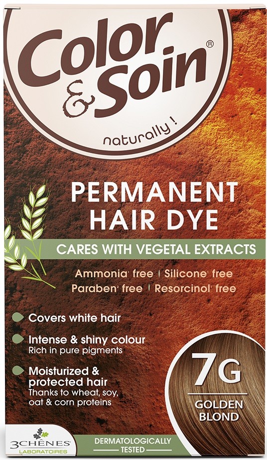 3 Chenes Color & Soin Боя за коса, 7G Златисто рус цвят | Ozone.bg