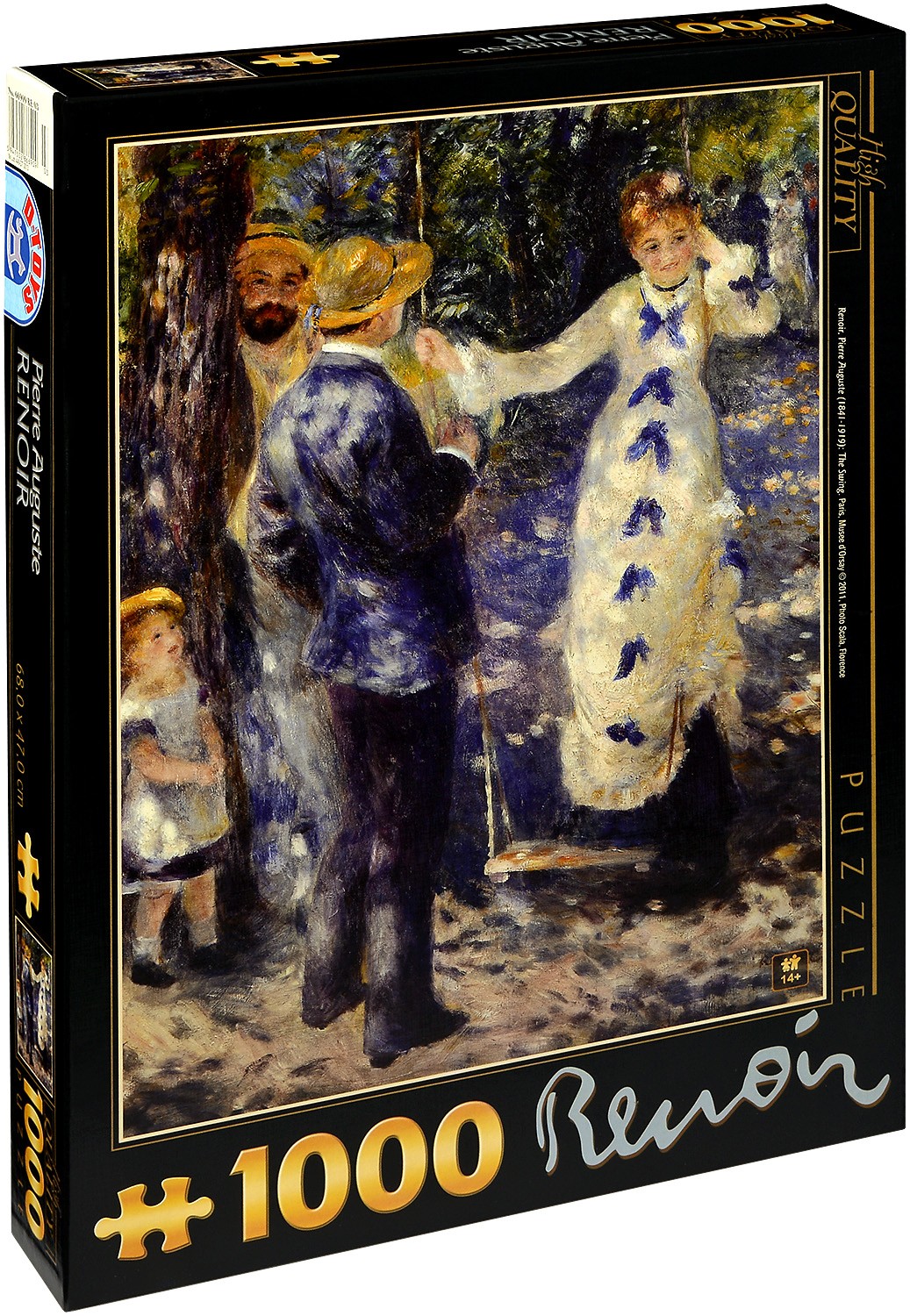 Пъзел D-Toys от 1000 части - Люлката, Пиер Реноар | Супер цена | Ozone.bg