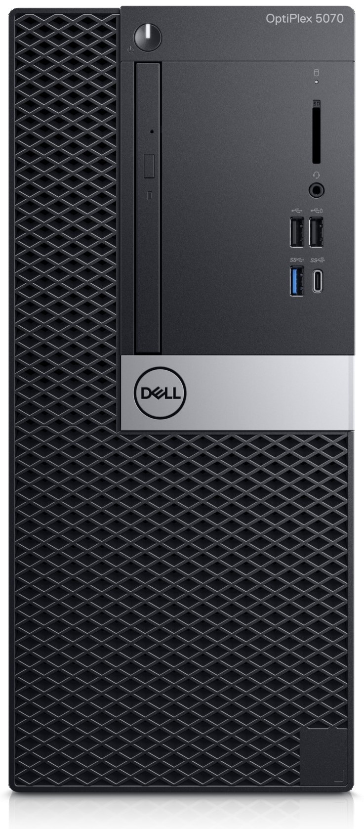 Настолен компютър Dell Optiplex - 5070 MT, черен | Ozone.bg