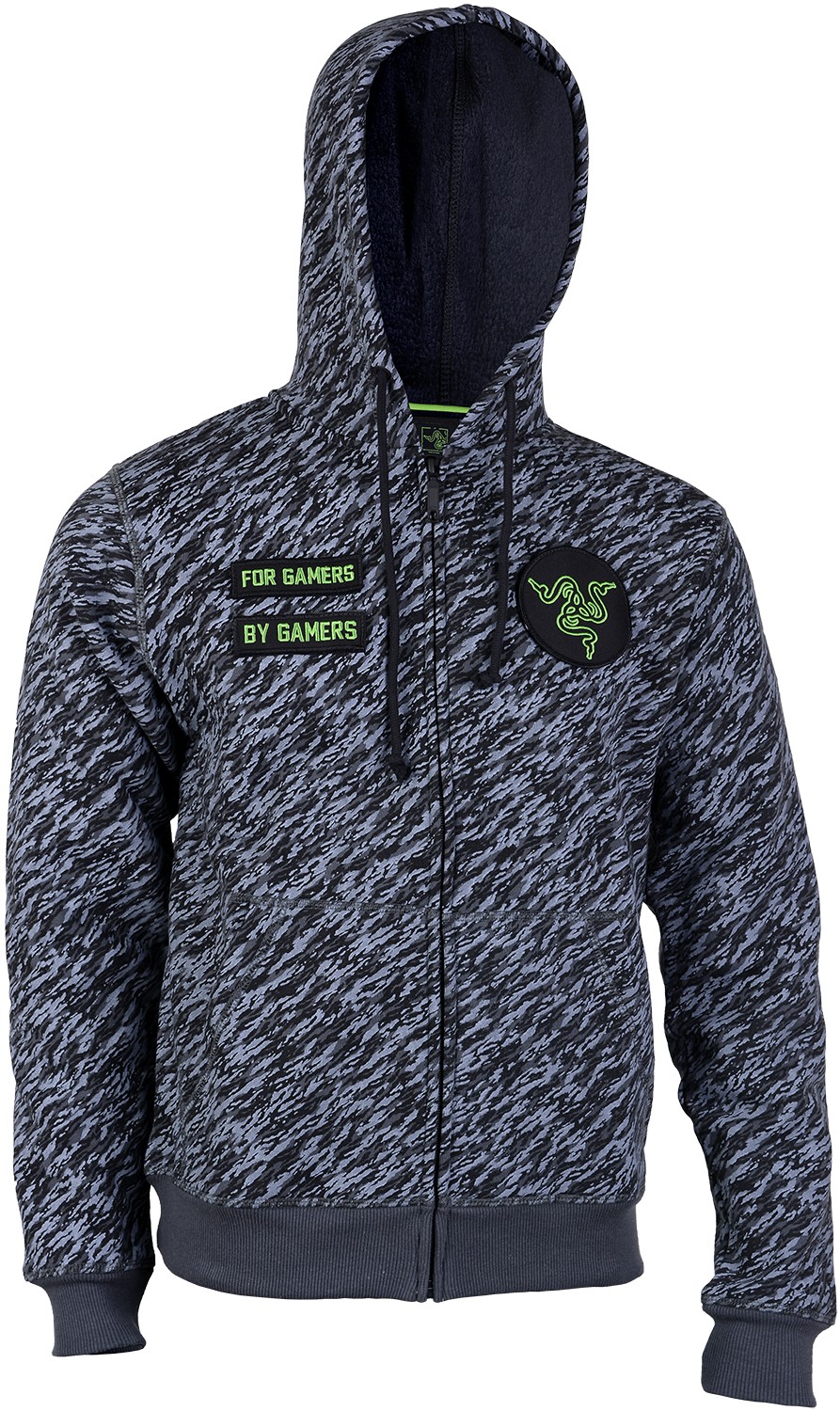 Суитшърт Razer - Tiger Camo Hoodie, XL | Ozone.bg