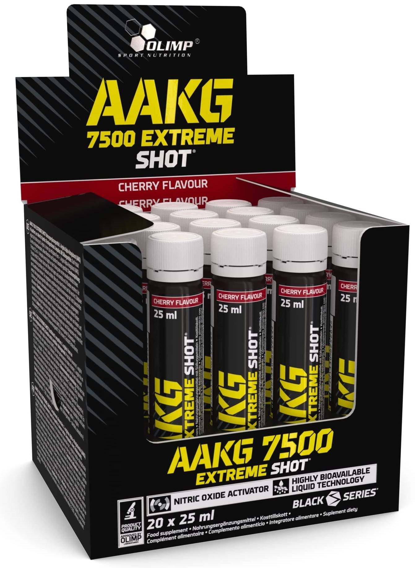 AAKG 7500 Extreme Shot Box, череша, 20 шота, Olimp | Ozone.bg