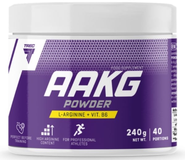 AAKG Powder, портокал, 240 g, Trec Nutrition | Ozone.bg
