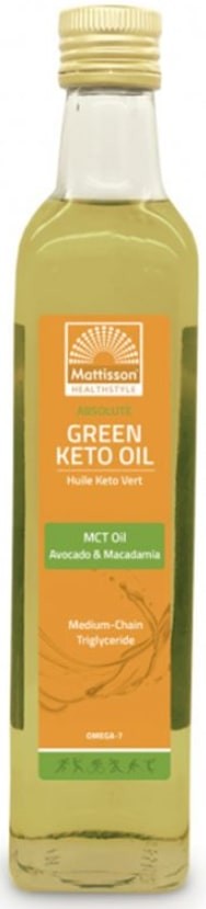 Absolute Green Keto Oil, 500 ml, Mattisson Healthstyle | Ozone.bg