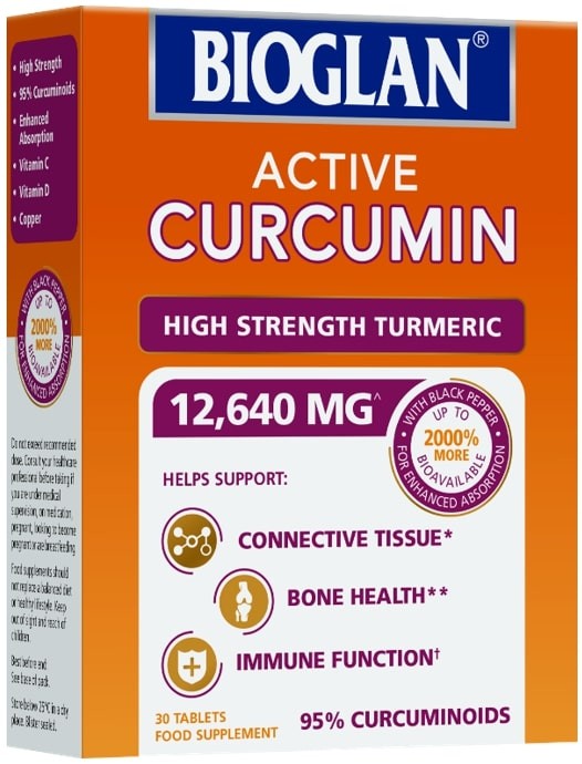 Active Curcumin, 30 таблетки, Bioglan | Ozone.bg
