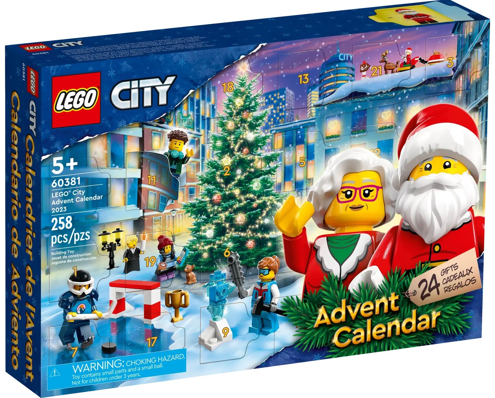 Адвент календар LEGO City - 2023 (60381) | Отлична цена | Ozone.bg