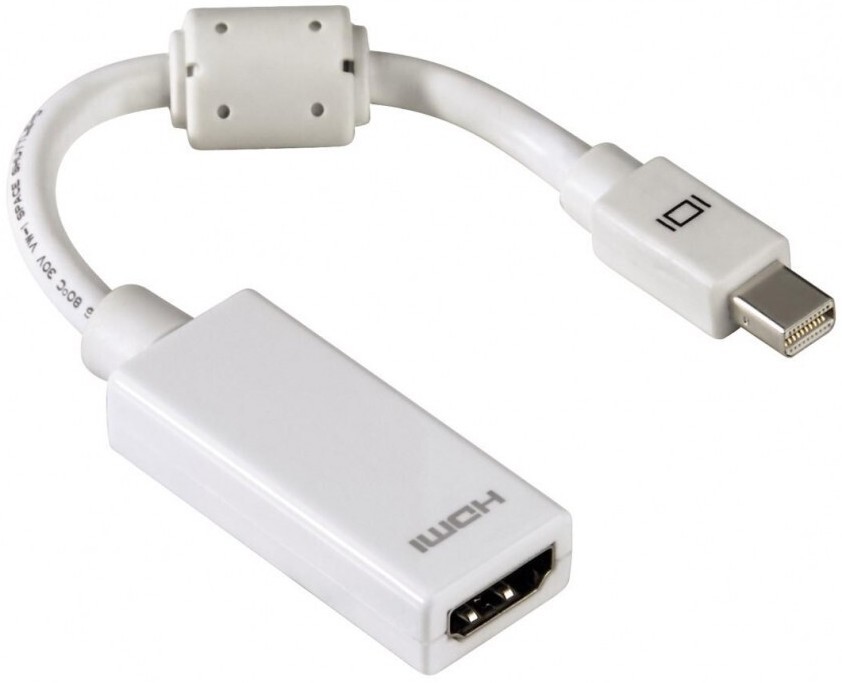 Адаптер Hama - mini DisplayPort/HDMI, бял | Ozone.bg