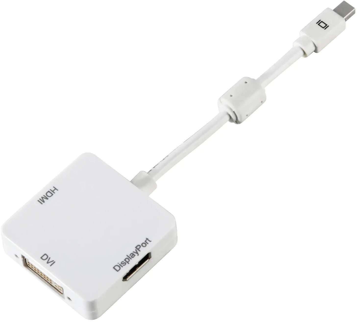 Адаптер Hama - Mini DisplayPort/DVI/DisplayPort/HDMI, бял | Ozone.bg