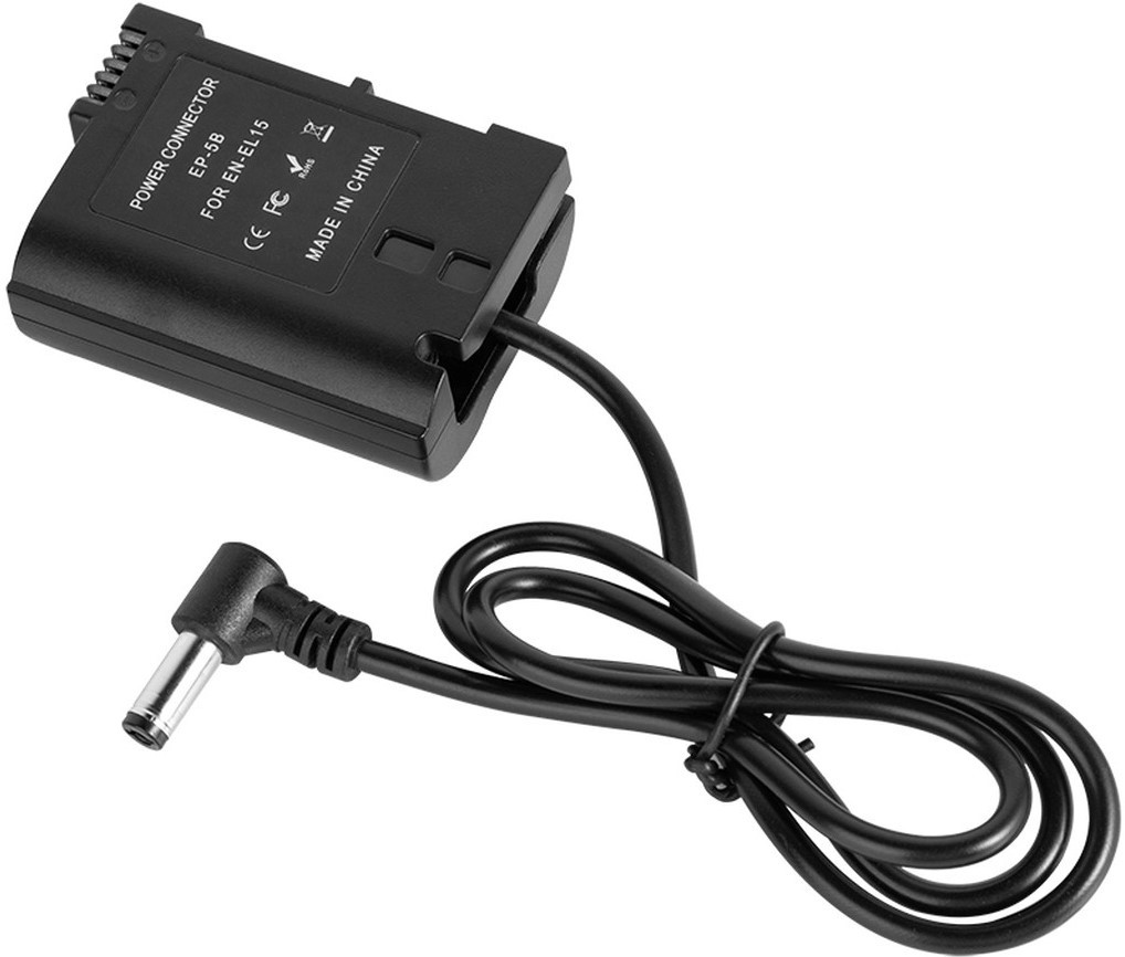 Адаптер SmallRig - Dummy Battery, за EN-EL15, черен | Ozone.bg