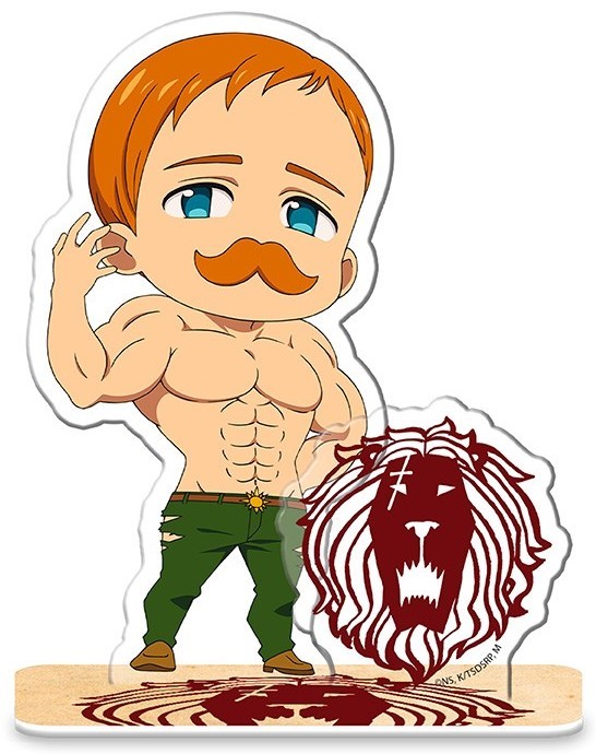 Акрилна фигура ABYstyle Animation: The Seven Deadly Sins - Escanor ...