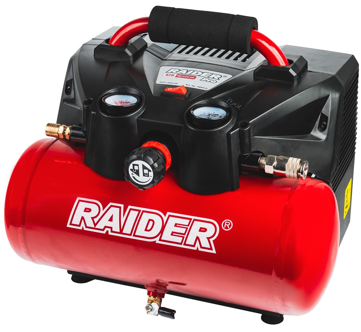 Акумулаторен компресор Raider - R20 Pro, RDP-J6AC20, 40V, 9bar, Solo | Ozone.bg