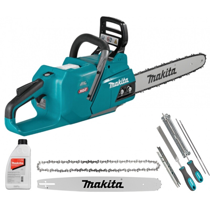 Акумулаторен верижен трион с консумативи Makita - UC012GZ, 40V - XGT, 400 mm, Solo | Ozone.bg