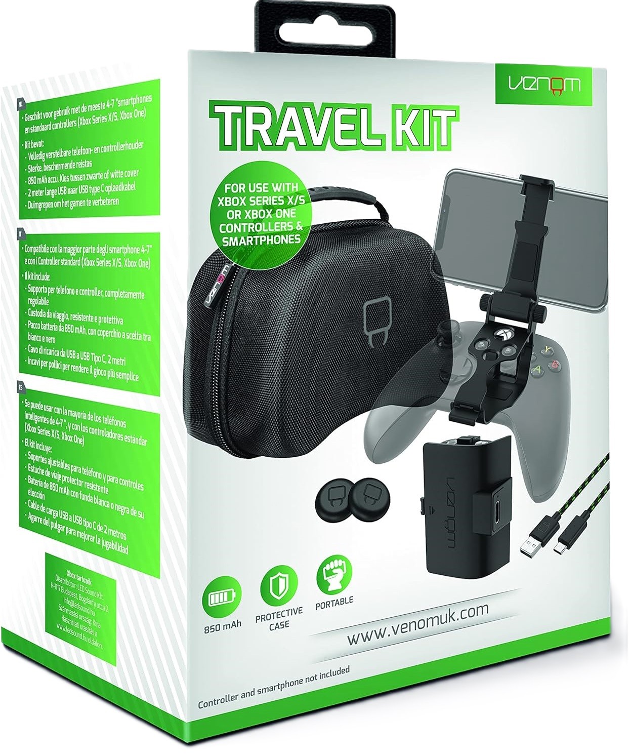 Аксесоар Venom - Travel Kit (Xbox One/Series X/S) | Ozone.bg