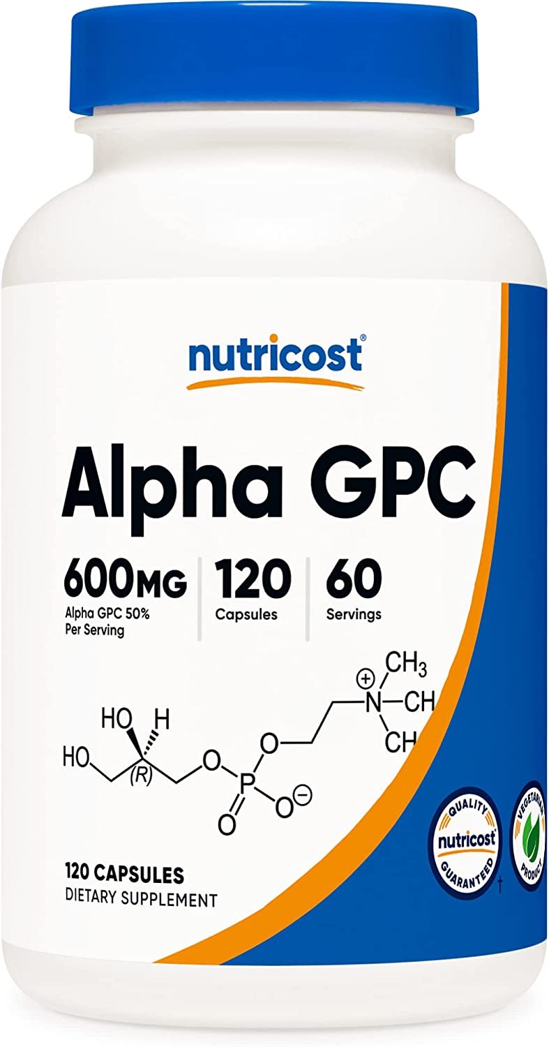 Alpha GPC, 120 капсули, Nutricost | Ozone.bg