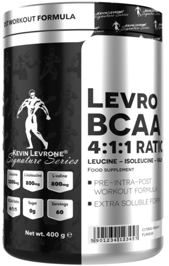 Silver Line BCAA 4:1:1, портокал, 400 g, Kevin Levrone | Ozone.bg