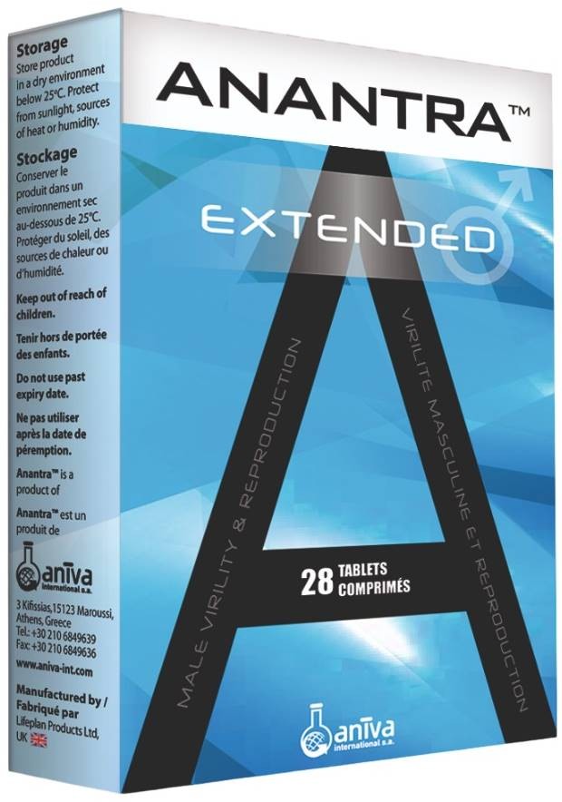 Anantra Extended, 28 таблетки, Aniva | Ozone.bg