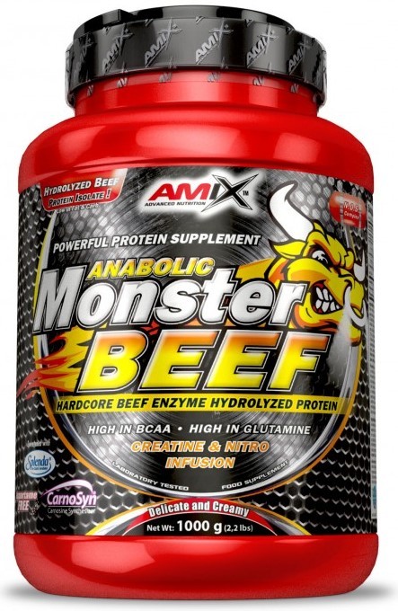 Anabolic Monster Beef, ванилия и зелен лимон, 1000 g, Amix | Ozone.bg