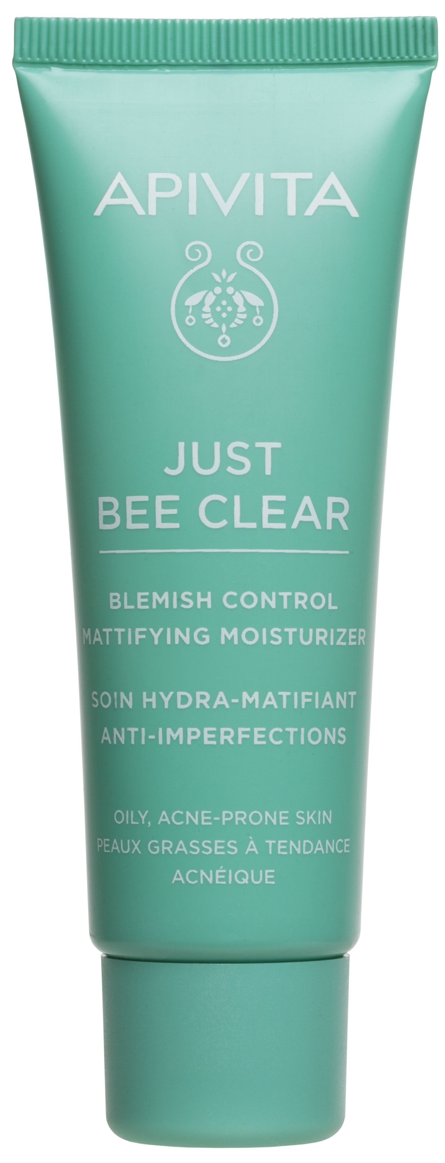 Apivita Just Bee Clear Хидратиращ матиращ крем за лице, 40 ml | Ozone.bg