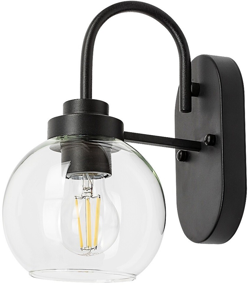 Аплик Rabalux - Tirina 75005, IP44, E27, 1 x 15 W, черен мат | Ozone.bg