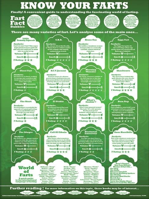 Арт принт Pyramid Adult: Humor - Know Your Farts | Ozone.bg