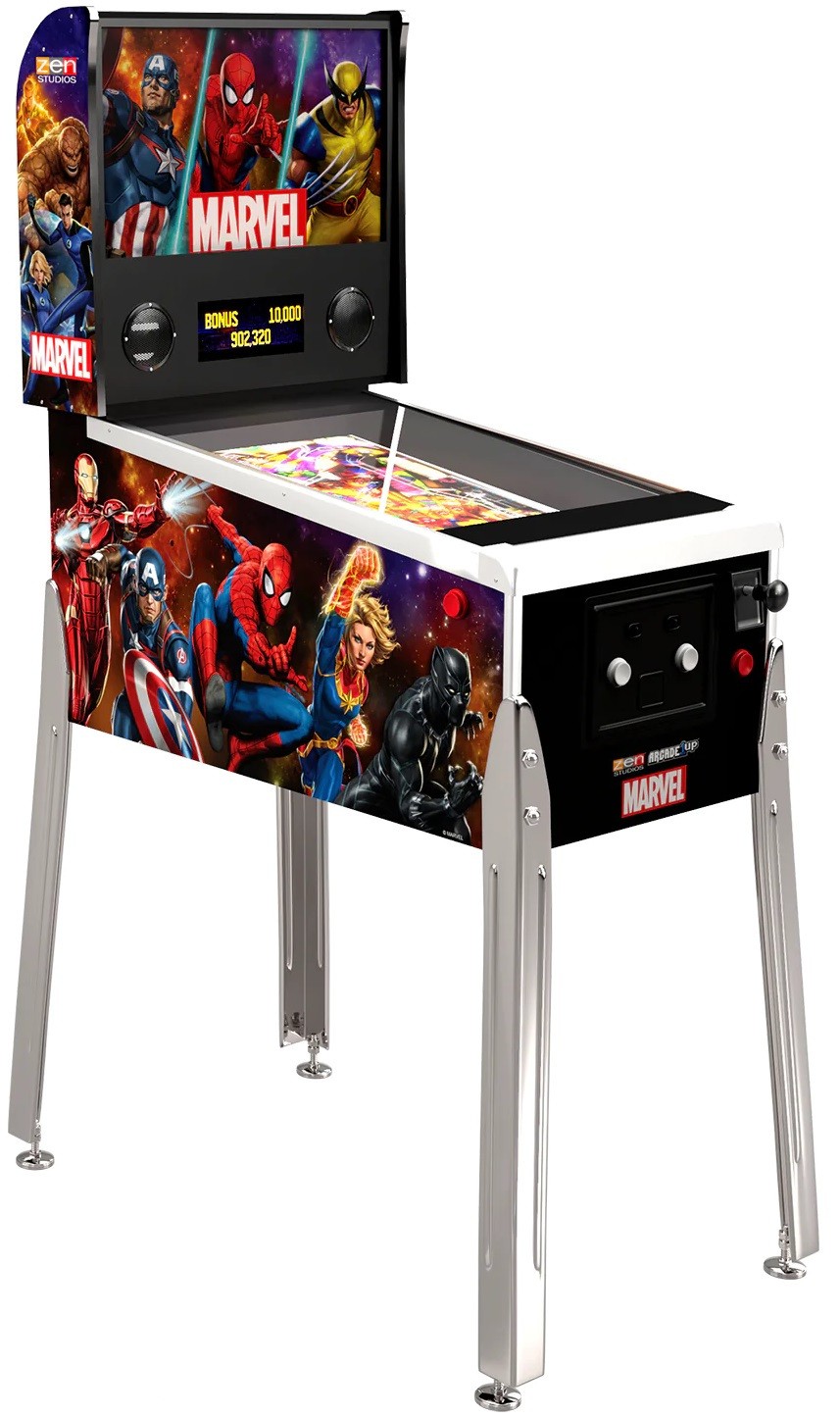 Аркадна машина Arcade1Up - Marvel Virtual Pinball Machine | Ozone.bg