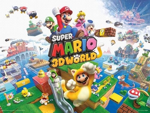 Арт принт Pyramid Games: Super Mario - 3D World | Ozone.bg