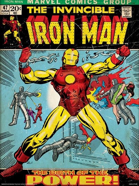 Арт принт Pyramid Marvel: Iron Man - Birth Of Power | Ozone.bg