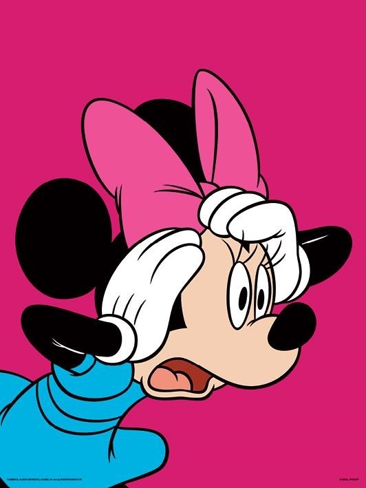 Арт принт Pyramid Disney: Mickey Mouse - Minnie Shocked | Ozone.bg