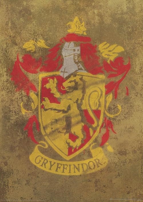 Арт принт Pyramid Movies: Harry Potter - Gryffindor | Ozone.bg