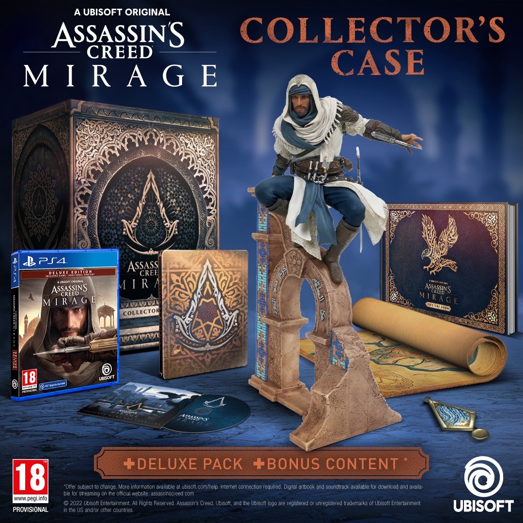 Assassin's Creed Mirage - Collector's Case (PS4) | Ozone.bg