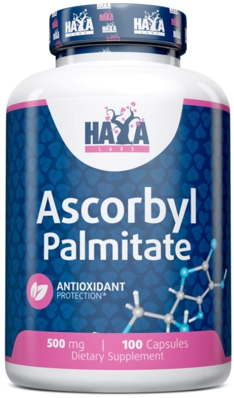 Ascorbyl Palmitate, 500 mg, 100 капсули, Haya Labs | Ozone.bg