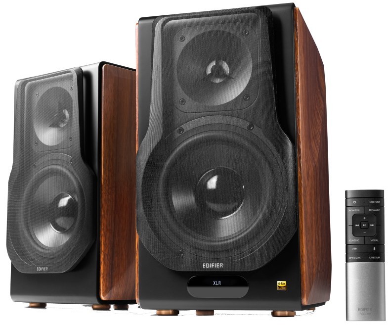 Аудио система Edifier - S3000 MKII, черна/кафява | Ozone.bg