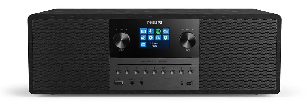 Аудио система Philips - TAM6805/10, 2.0, черна | Ozone.bg