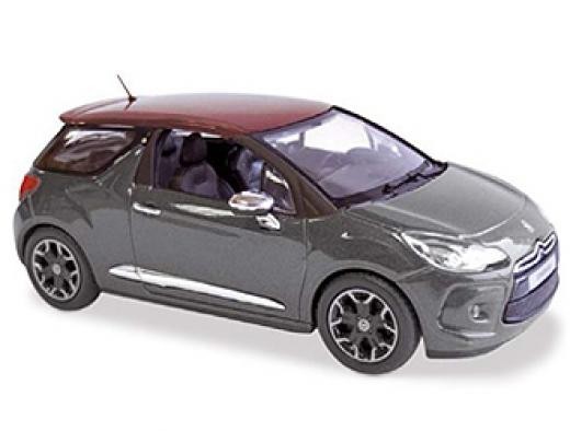 Авто-модел Citroën DS3 2010 Grey with red roof | Ozone.bg