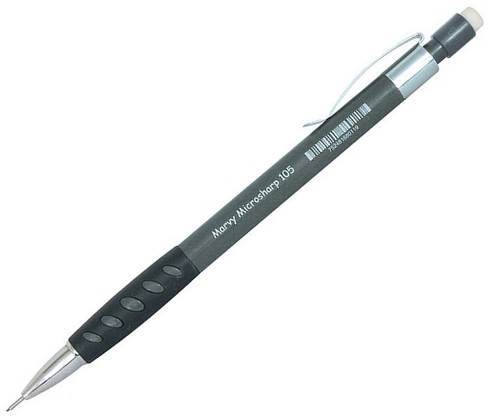 Автоматичен молив Marvy Uchida Microsharp 105 - 0.5 mm, сив | Ozone.bg