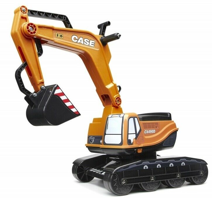 Багер за яздене Falk-Komatsu, с отваряща се седалка , оранжев | Отлична цена | Ozone.bg