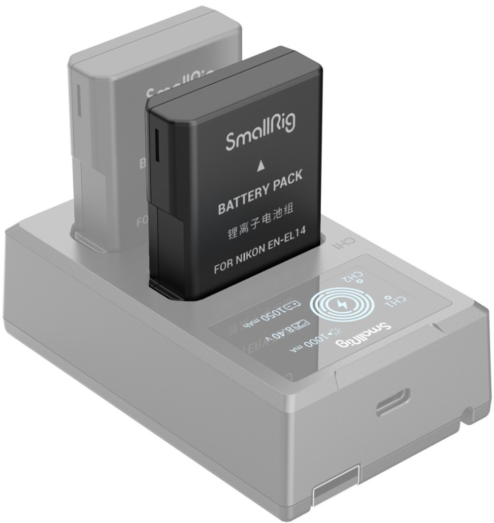 Батерия SmallRig - EN-EL14, 1050 mAh, черна | Ozone.bg