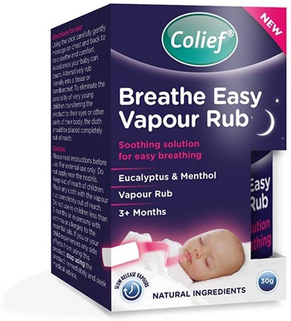 Breath Easy Балсам за деца за по-добро дишане, 30 g, Colief | Ozone.bg