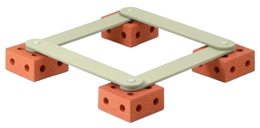 Баланс пътека Modu - Burnt Orange/Dusty Green | Добра цена | Ozone.bg