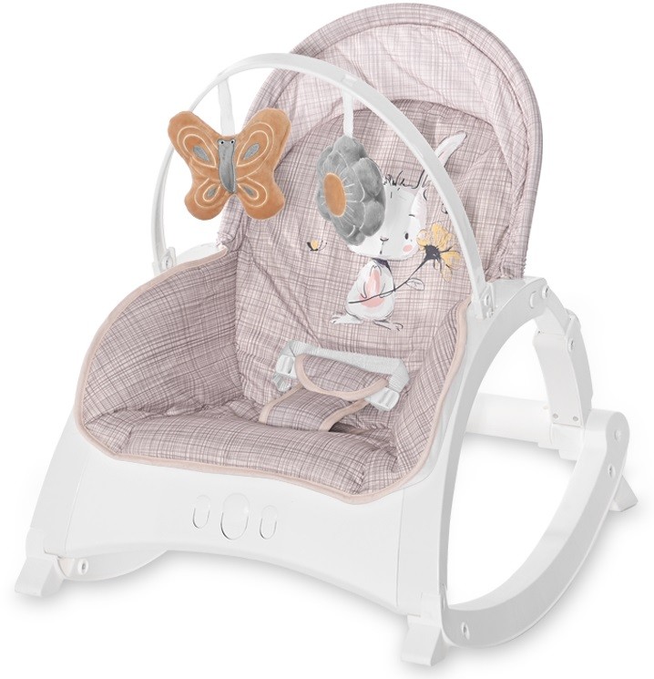 Бебешки шезлонг Lorelli - Enjoy, Beige Daisy | Добра цена | Ozone.bg