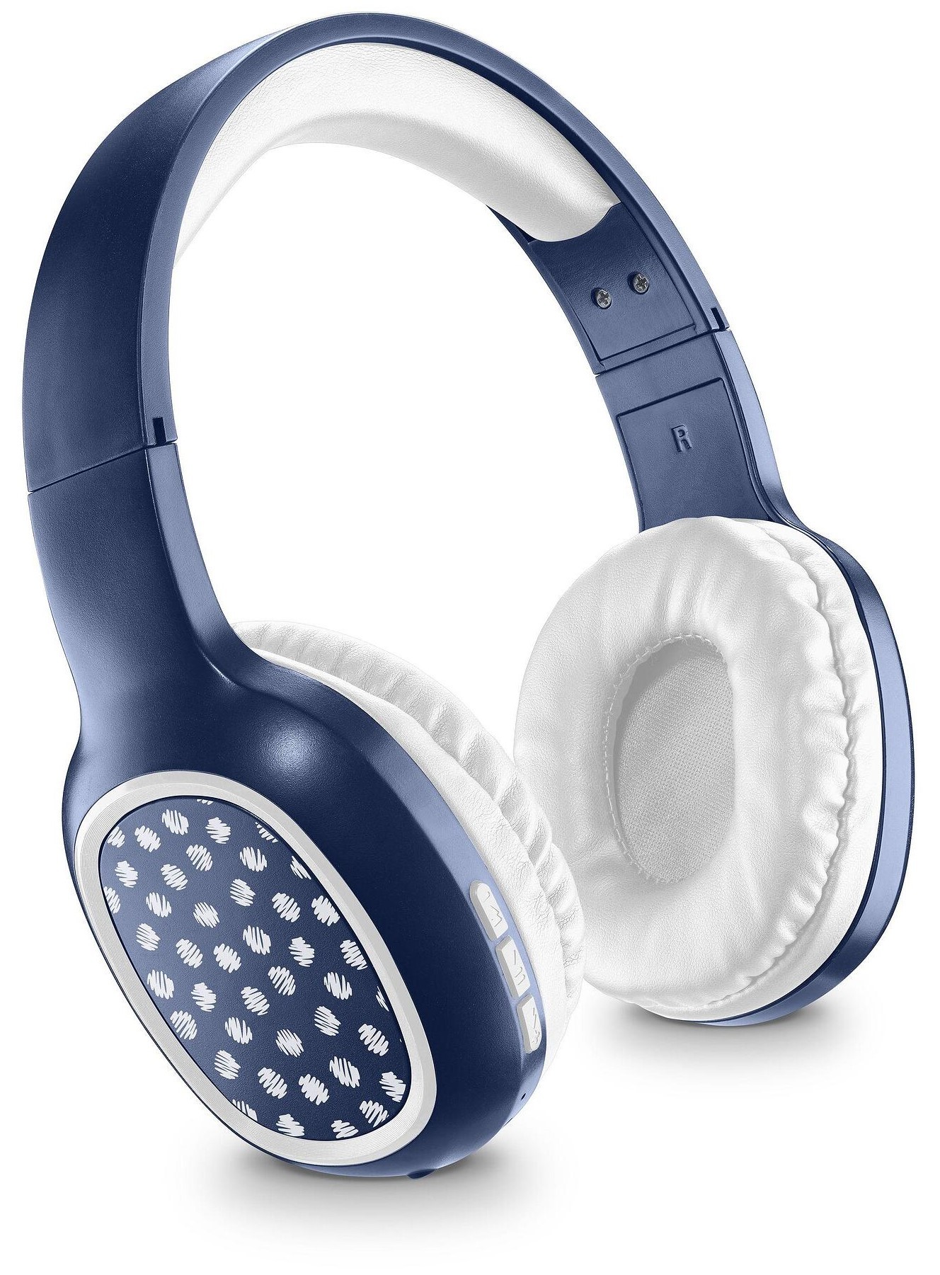Безжични слушалки Cellularline - MS Basic Shiny Pois, сини | Ozone.bg