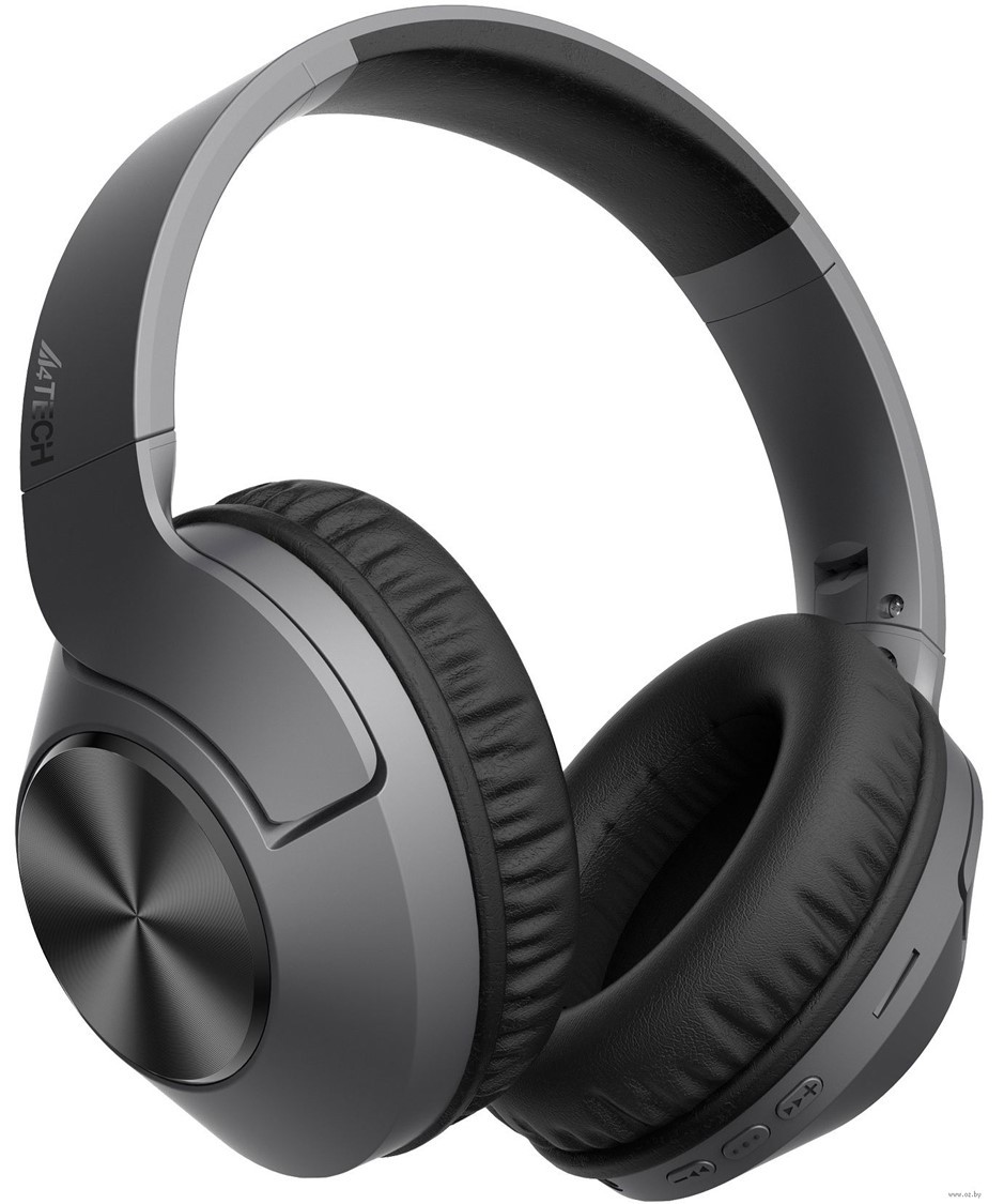 Безжични слушалки с микрофон A4tech - BH300, сиви | Ozone.bg