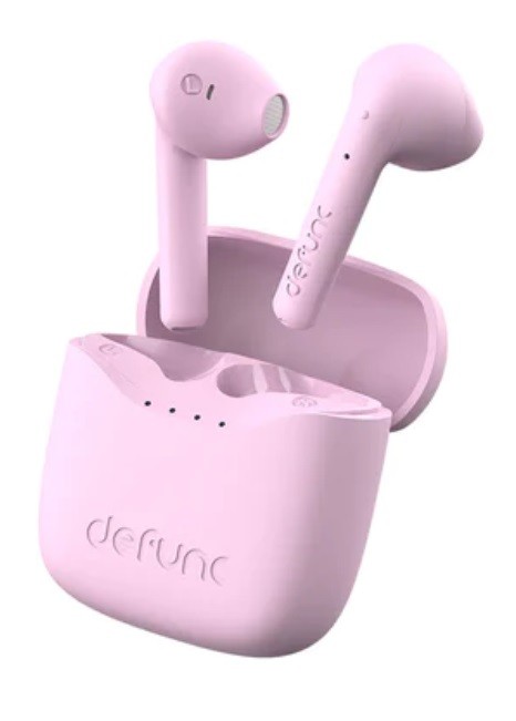 Безжични слушалки Defunc - TRUE LITE, TWS, розови | Ozone.bg