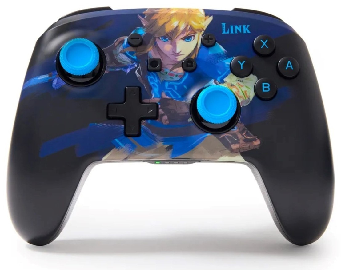 Безжичен контролер PowerA - Enhanced Wireless with Lumectra, Wake Up ...