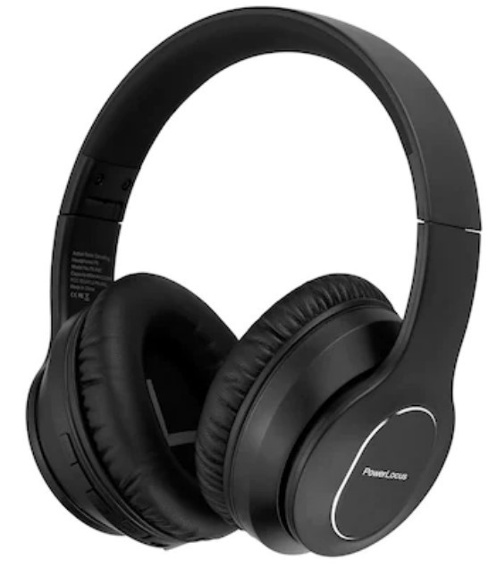 Безжични слушалки с микрофон PowerLocus - P6, ANC, черни | Ozone.bg