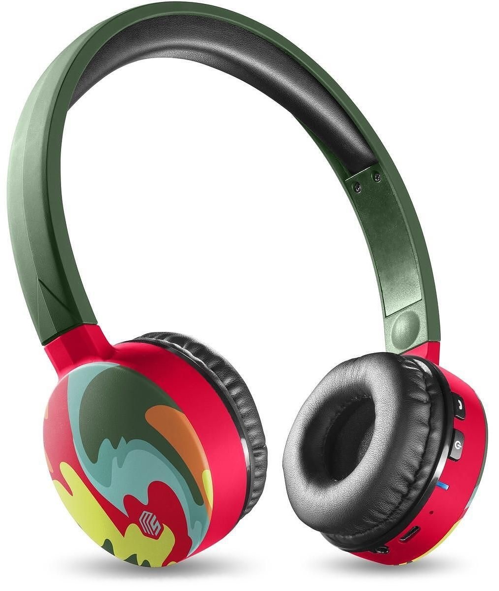 Безжични слушалки Cellularline - Music Sound Waves, многоцветни | Ozone.bg