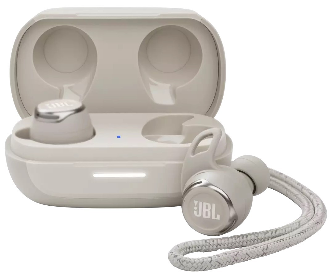 Безжични слушалки JBL - Reflect Flow Pro, TWS, ANC, бели | Ozone.bg