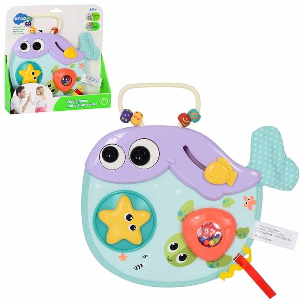 Бебешки активен център за игра Hola Toys - Щастливият кит | Добра цена ...